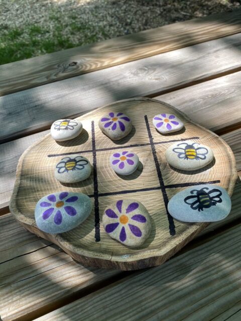 A toi de jouer, DIY: Jeu Morpion - Enfant, nature & santé